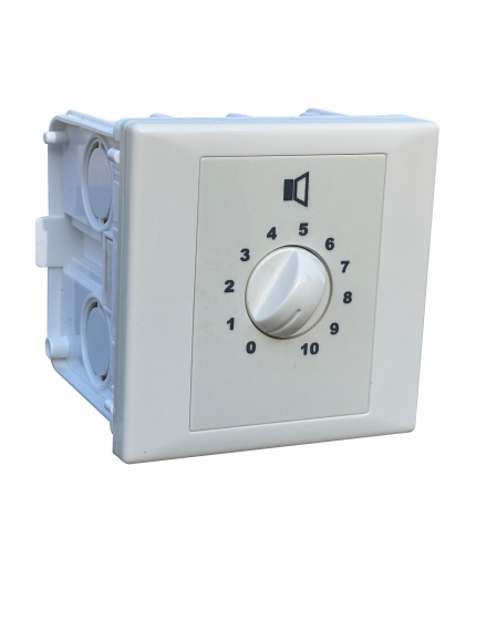 MONO VOLUME CONTROL VC-50 WITH BACK BOX – DNM Audio